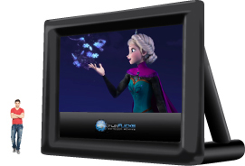 Backyard Screen Rental - Outdoor Movies | Inflatable Movie Screen Rentals